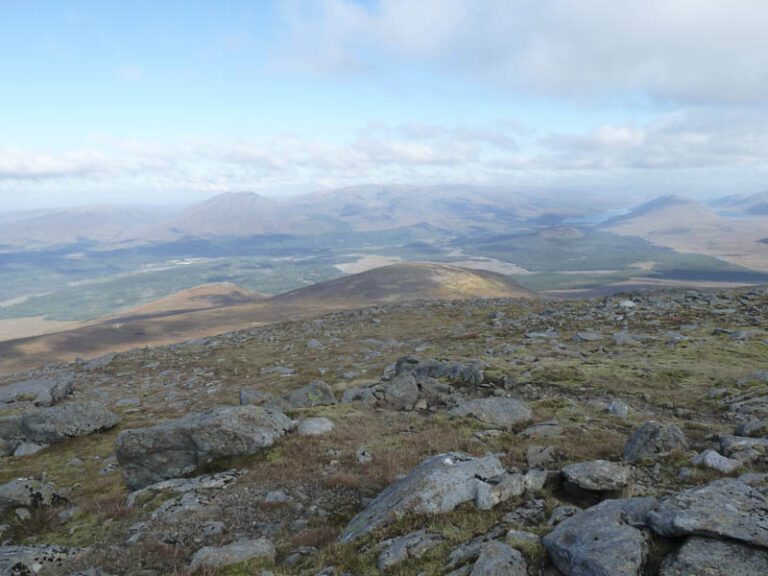 Munros Stob Coire Sgriodain and Chno Dearg - Scotland's Hills